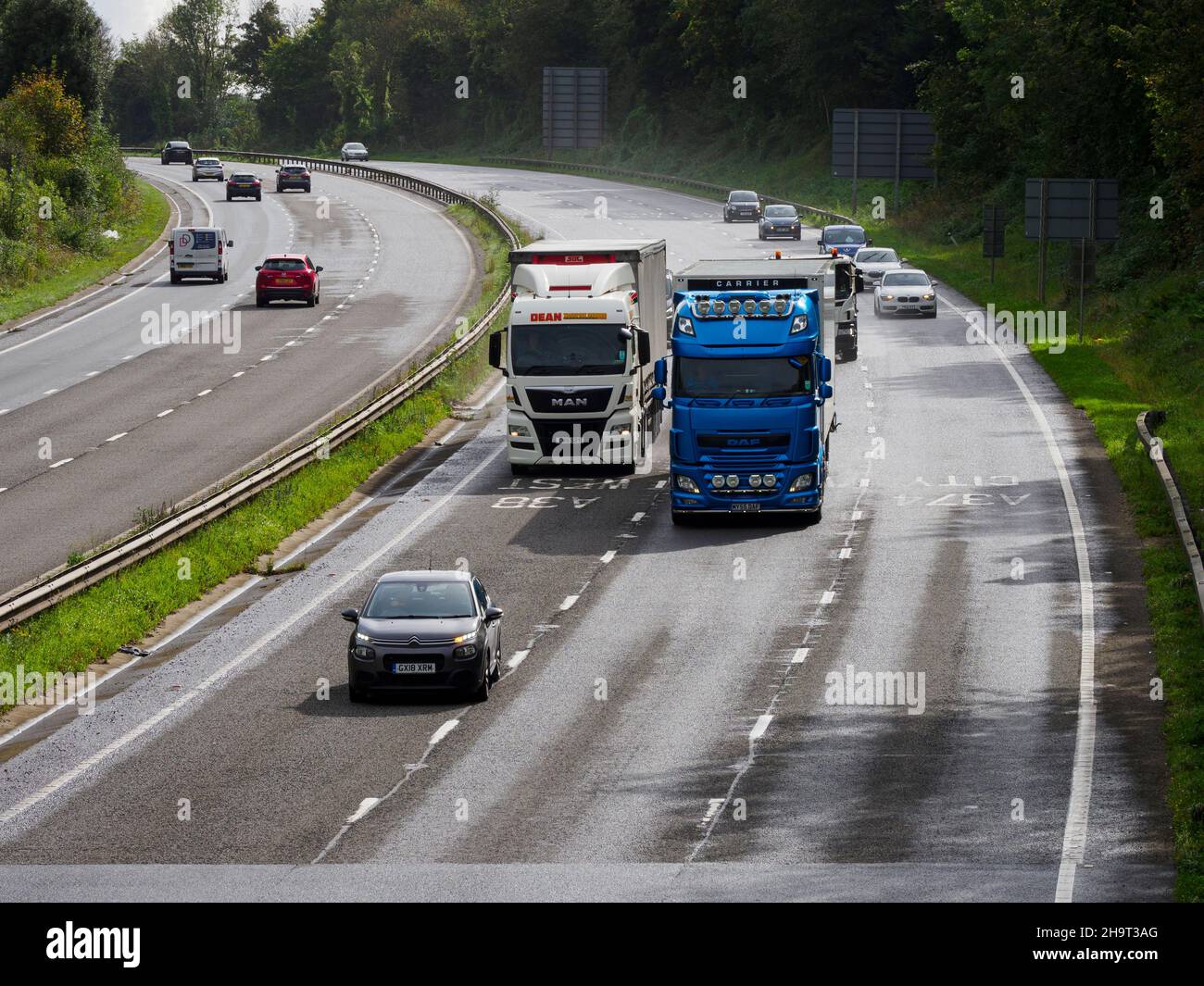 A38 Plymouth, Devon, UK Stock Photo - Alamy