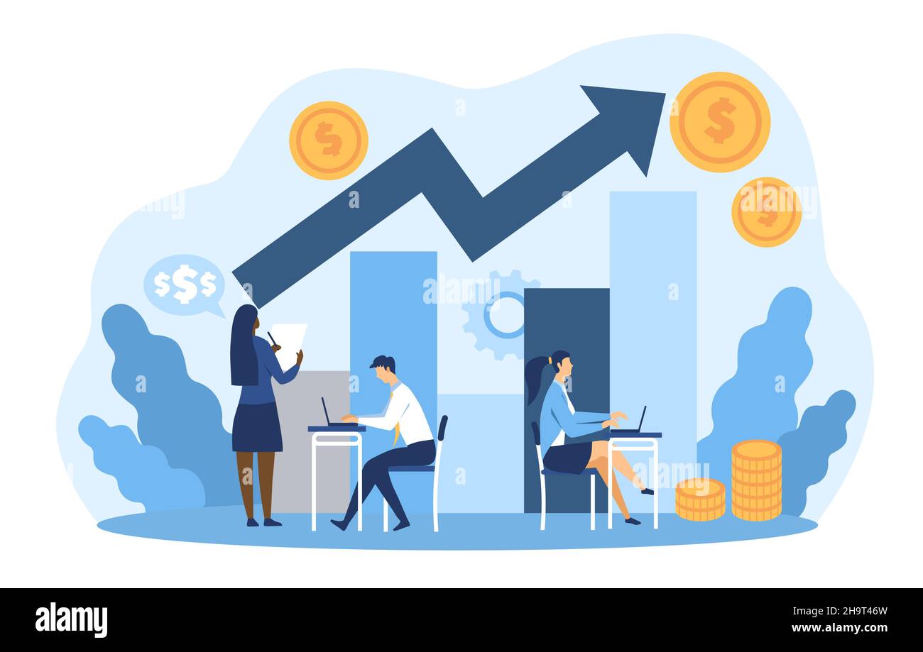 Sales managers concept Stock Vector Image & Art - Alamy