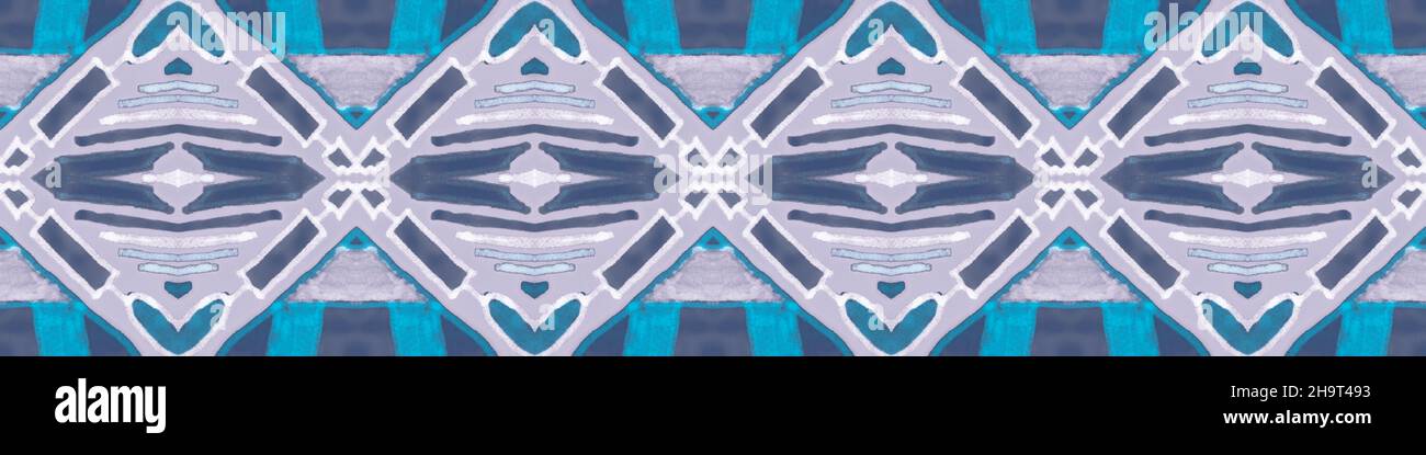 Seamless peruvian pattern. Hand drawn aztec illustration Stock Photo ...