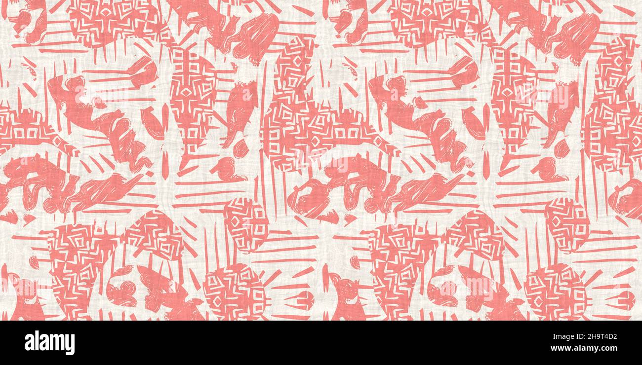 Seamless two tone hand drawn brushed effect pattern border swatch Stock ...