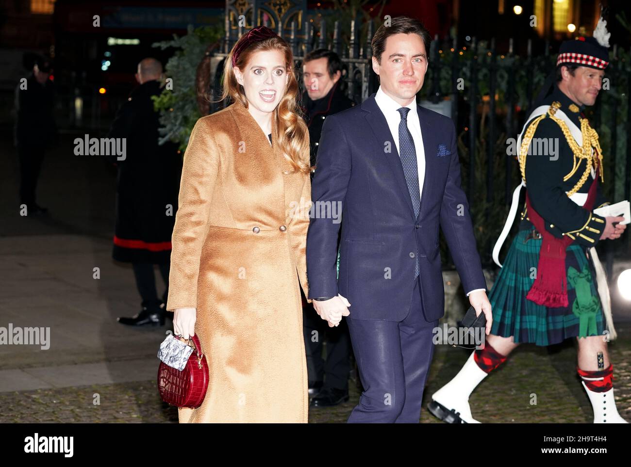 Princess Beatrice and Edoardo Mapelli Mozzi arrive for the Together At ...