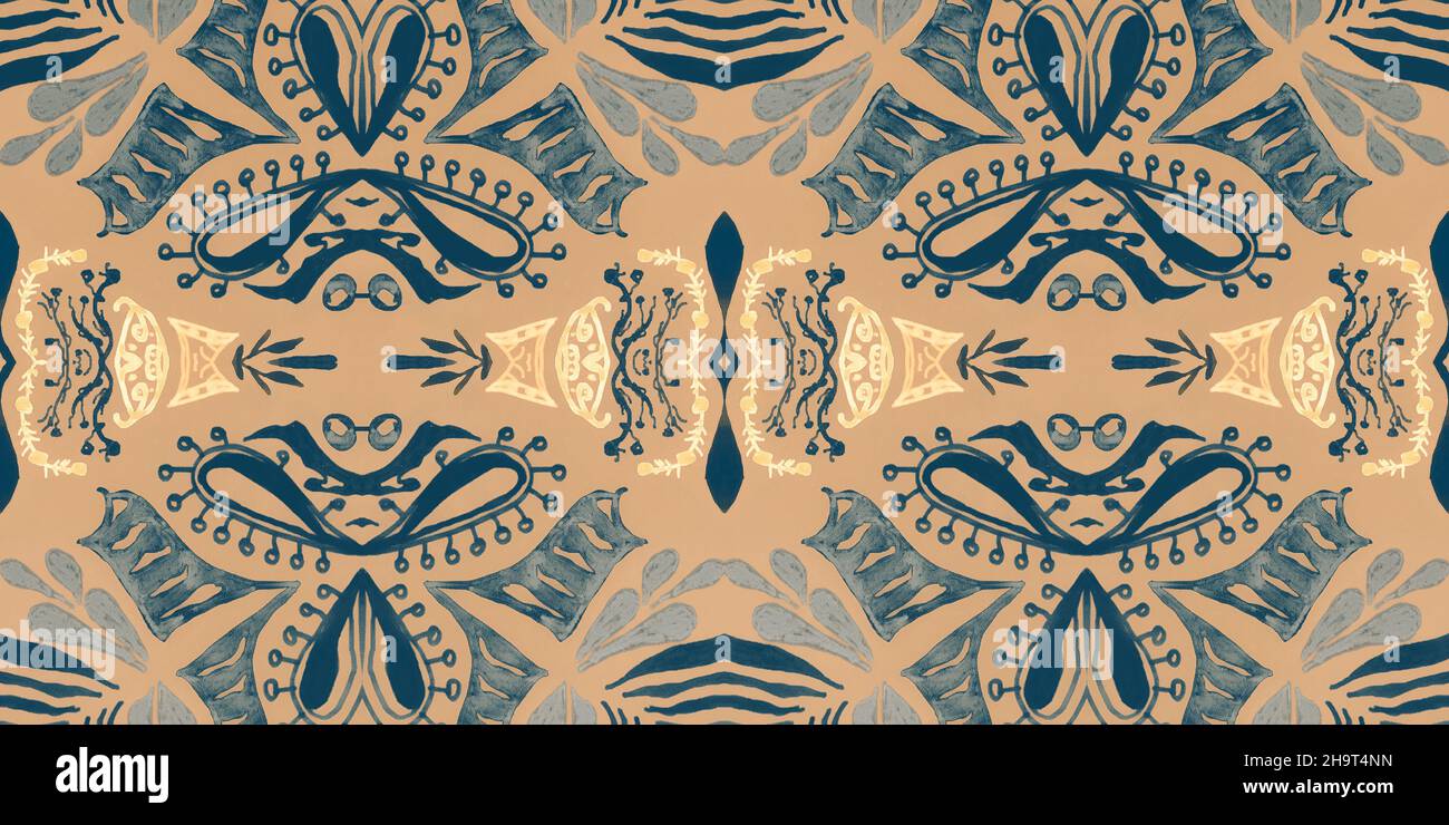 Victorian tile pattern. Retro baroque texture. Classic rococo design ...