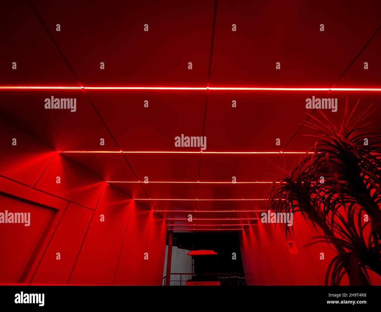 Red neon lighting hi-res stock photography and images - Alamy