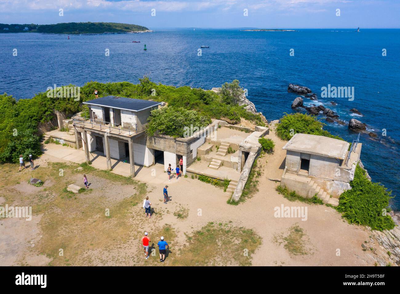 Fort Williams Bunker High Resolution Stock Photography and Images - Alamy