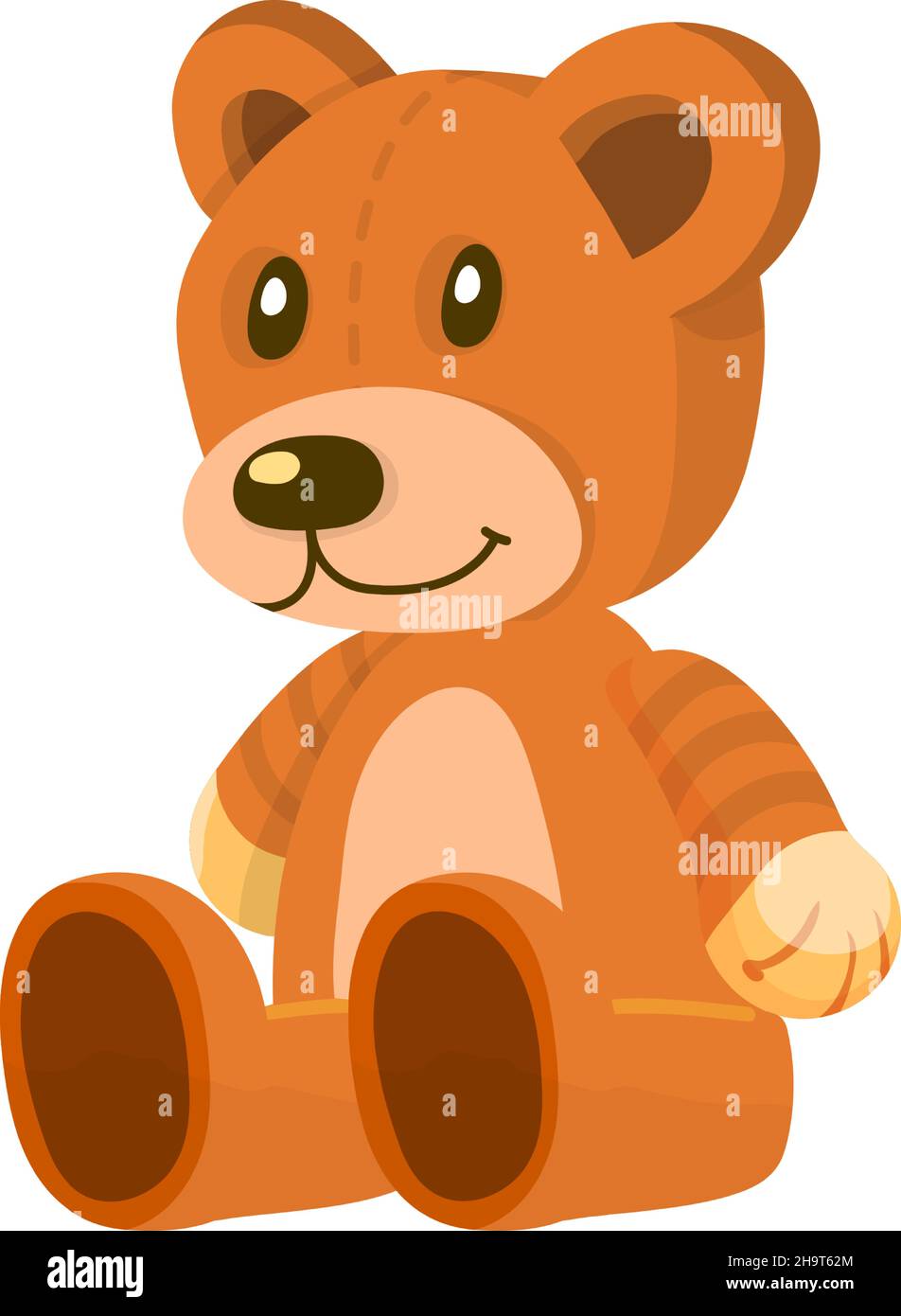 Teddy bear icon. Soft plush toy for kids Stock Vector Image & Art - Alamy