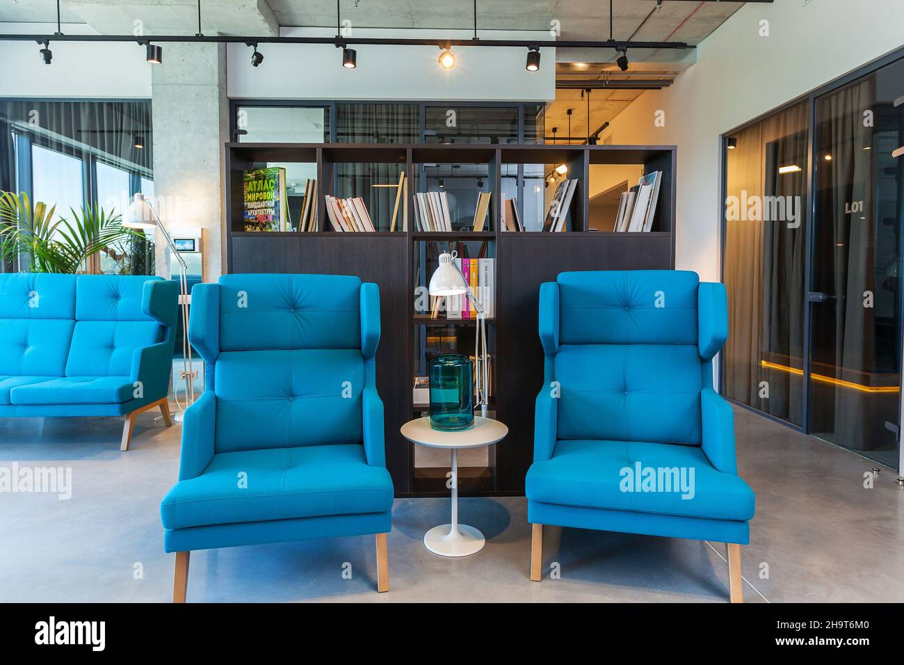 Interior of recreation areas for employees in a modern office Stock ...