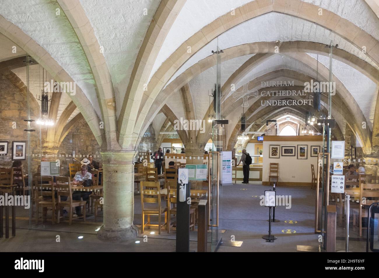 Cafe,Interior,inside,of,in,Durham Cathedral,cathedral,Durham,County ...