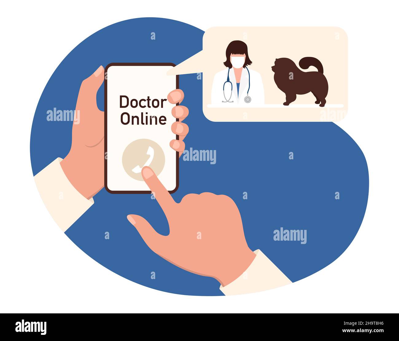 Veterinary clini Stock Vector Images - Alamy