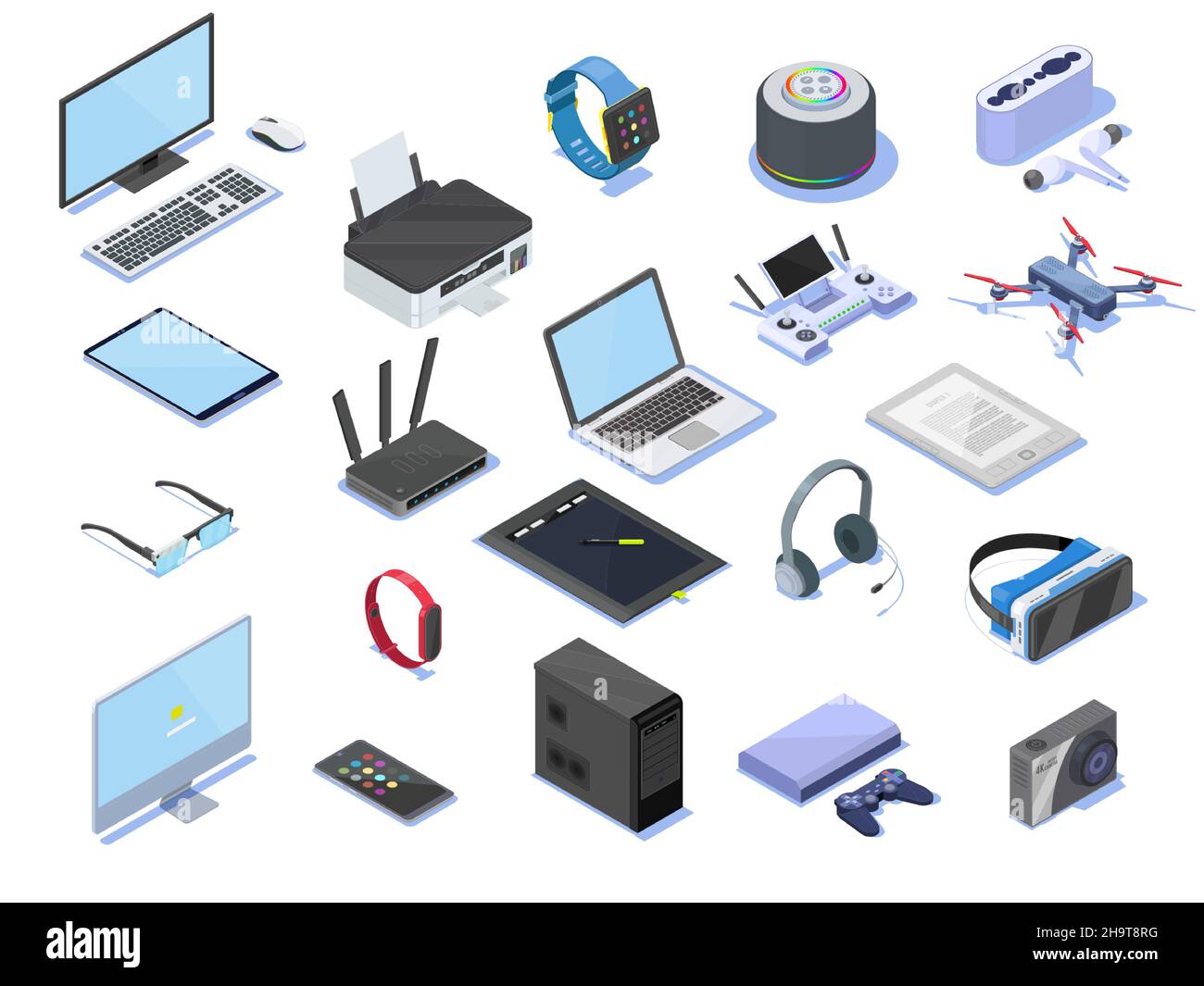 Modern wireless technologies, smart devices. Modern wireless ...