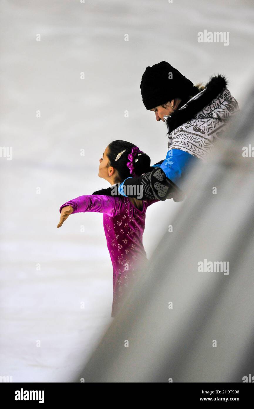 Girl on the coach hi-res stock photography and images - Alamy