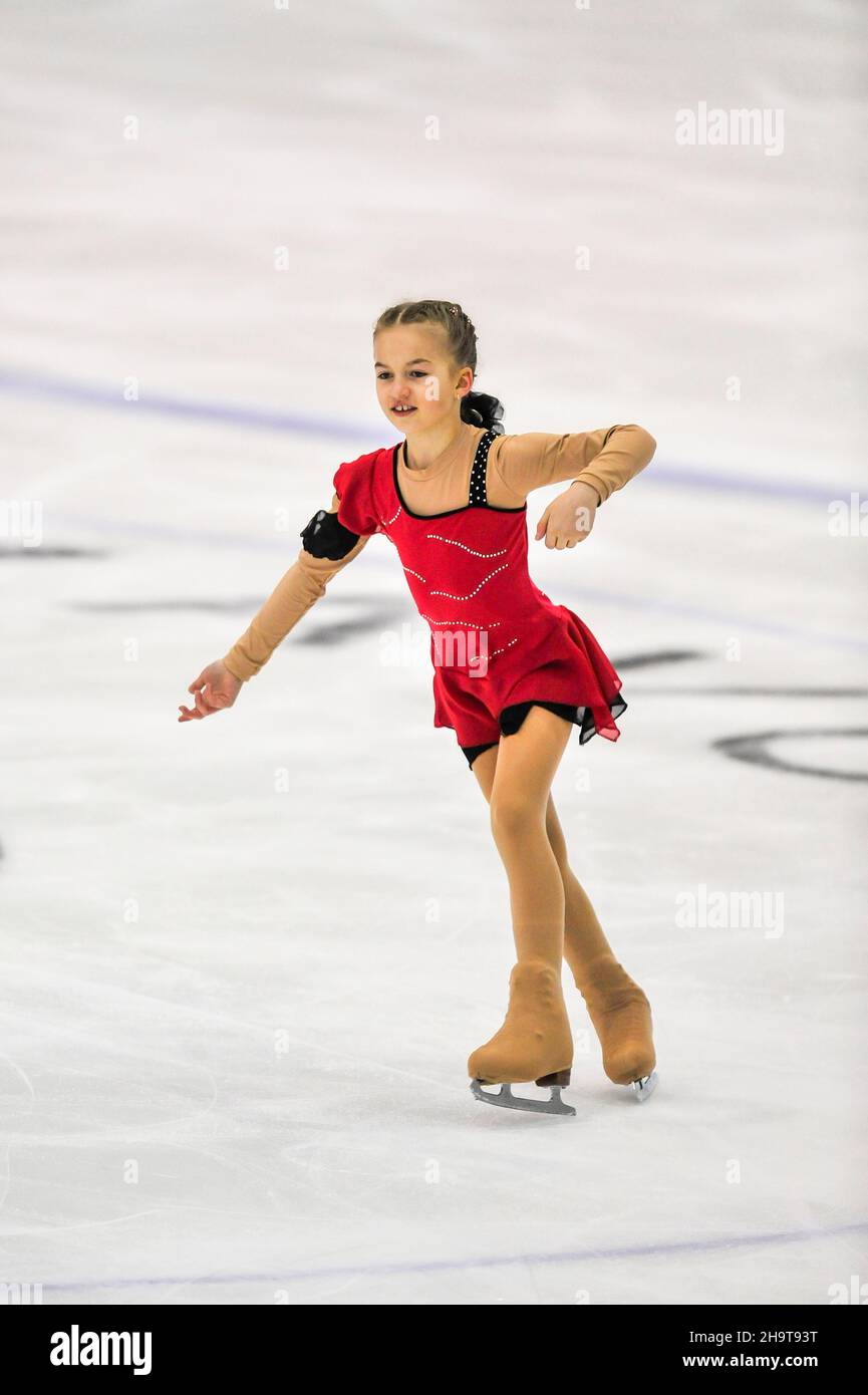 Child Figure Skating Event High Resolution Stock Photography and Images ...