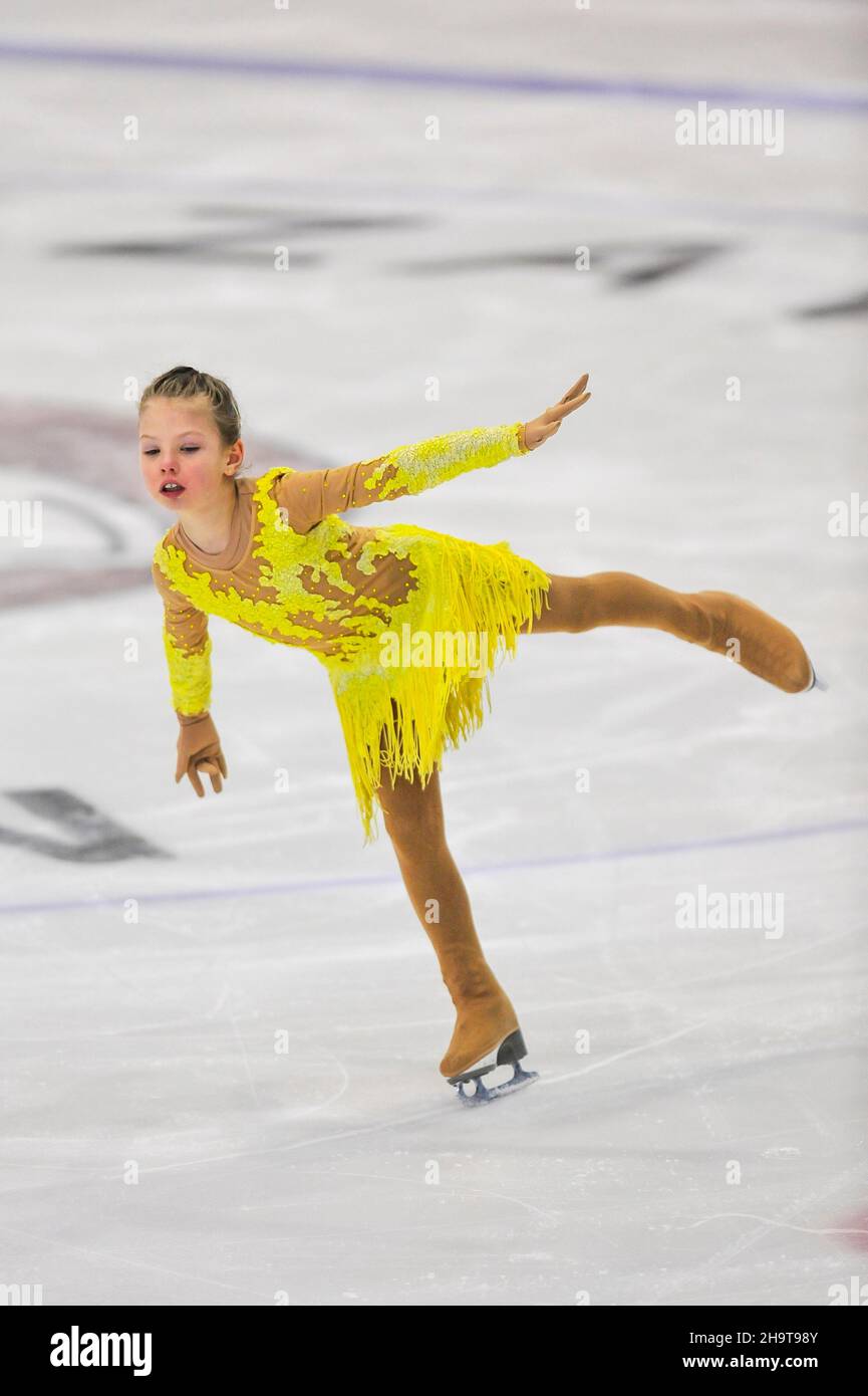 Child Figure Skating Event High Resolution Stock Photography and Images ...