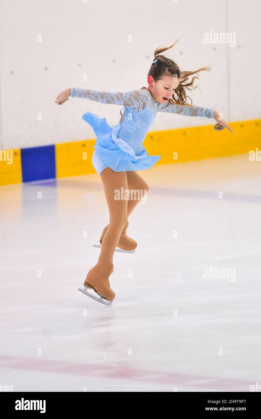Child Figure Skating Event High Resolution Stock Photography and Images ...