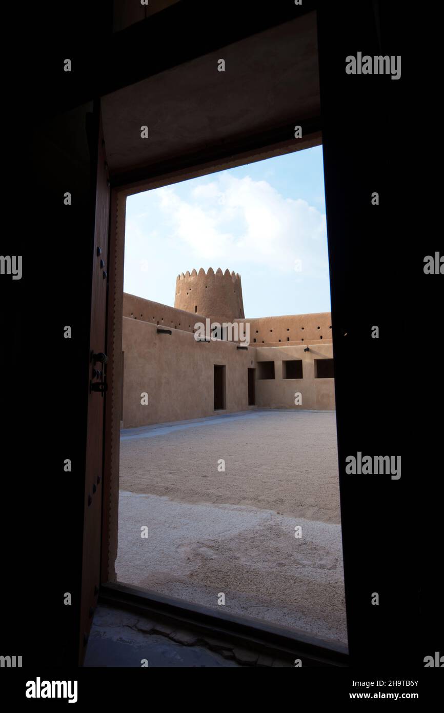 Al Zubara Fort is a historical fort in QATAR Stock Photo - Alamy