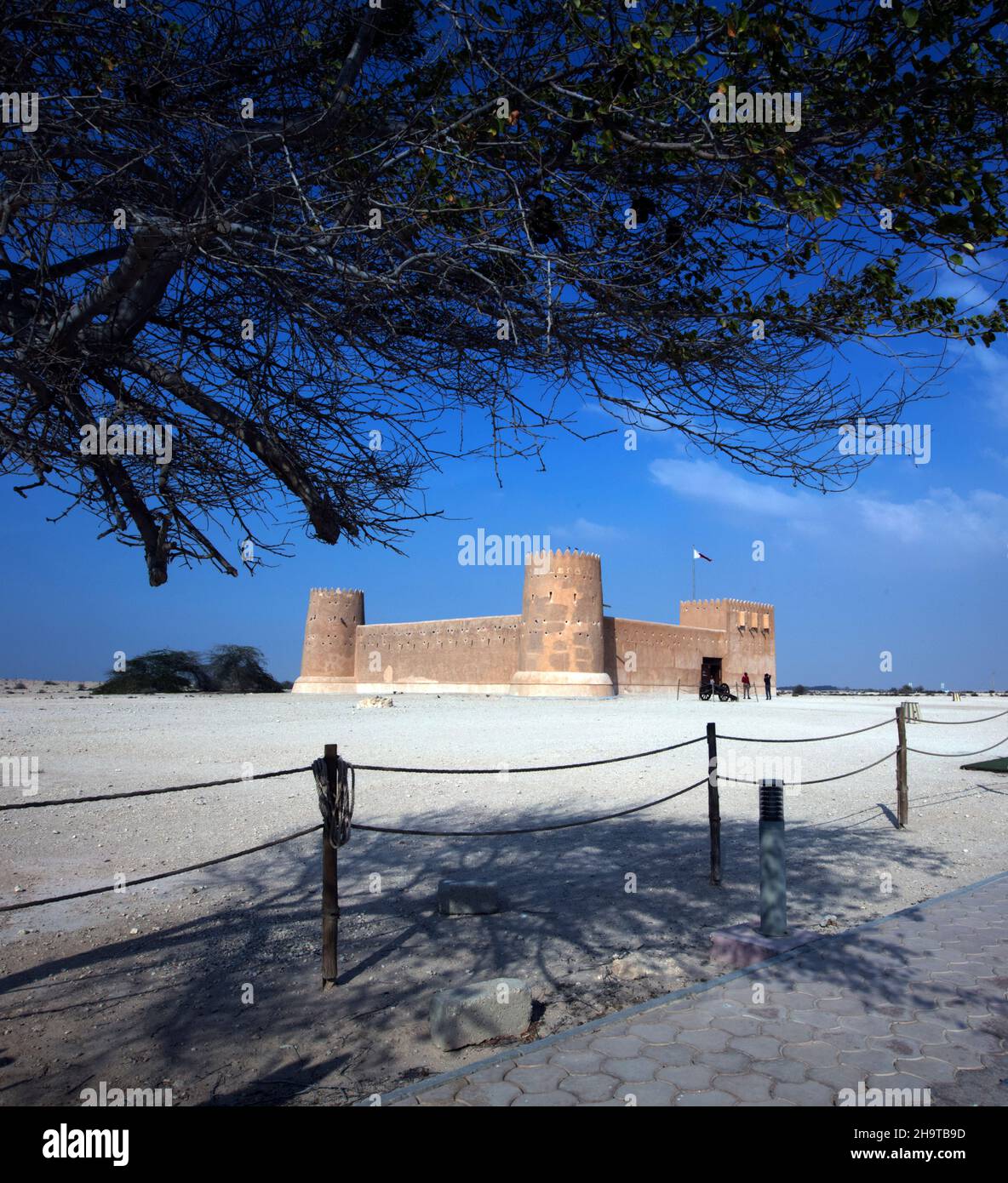 Al Zubara Fort is a historical fort in QATAR Stock Photo - Alamy