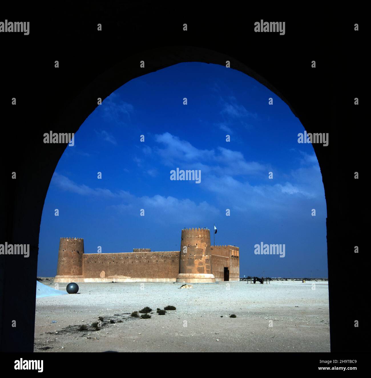 Al Zubara Fort is a historical fort in QATAR Stock Photo - Alamy