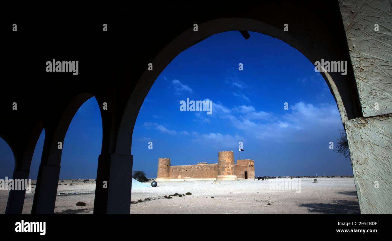 Zubara ruined hi-res stock photography and images - Alamy