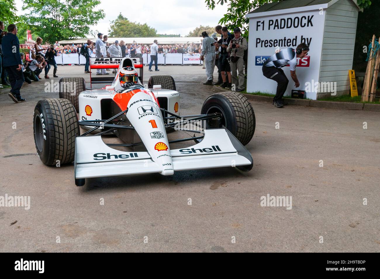 Mclaren honda f1 car hi-res stock photography and images - Alamy