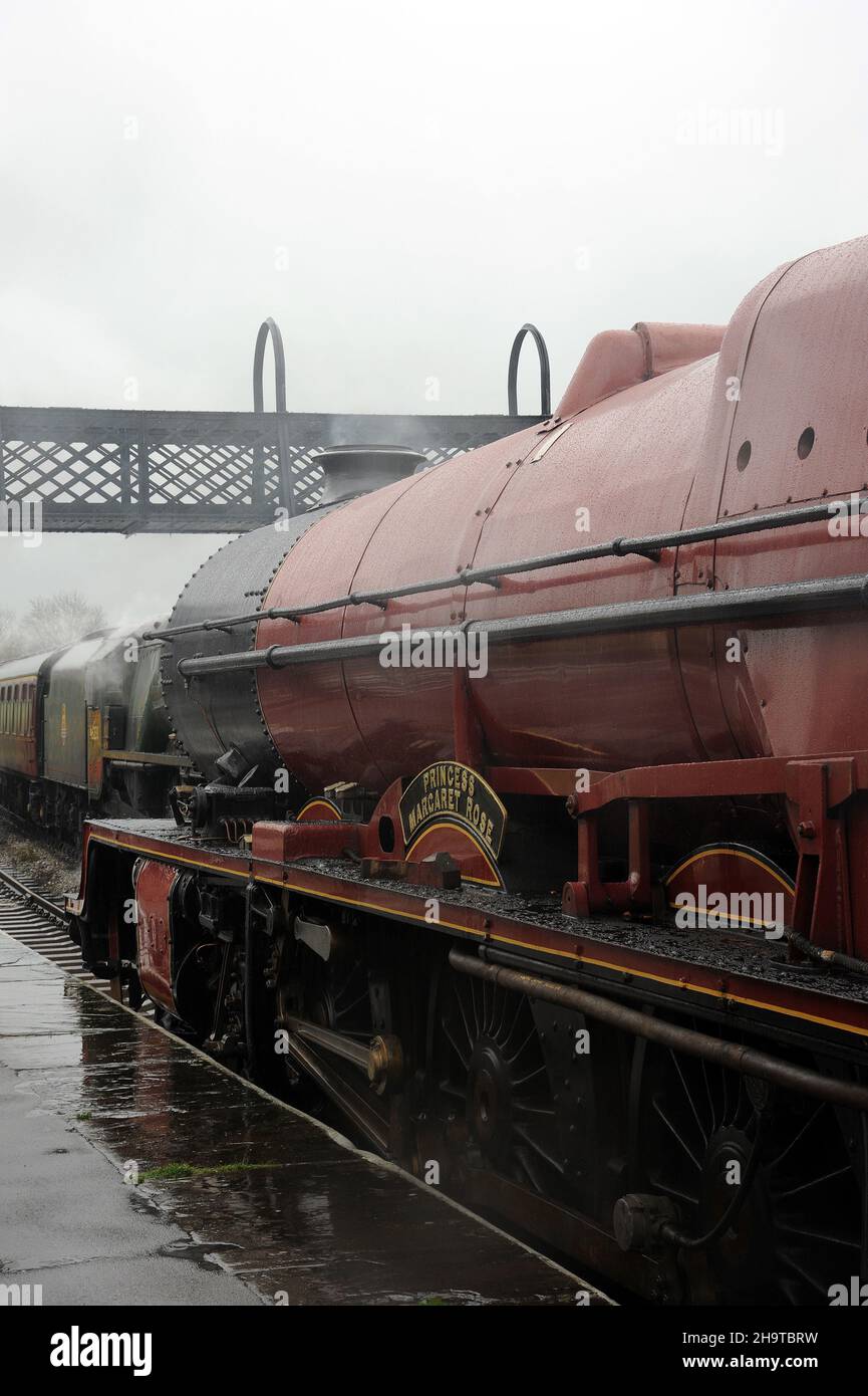 "Duchess of Sutherland" and "Princess Margaret Rose" at Swanwick ...