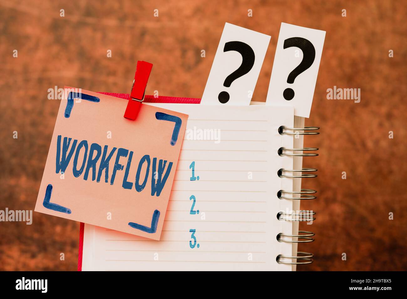 Text Showing Inspiration Workflow Word For Series Of Activities Or Procedures Necessary To