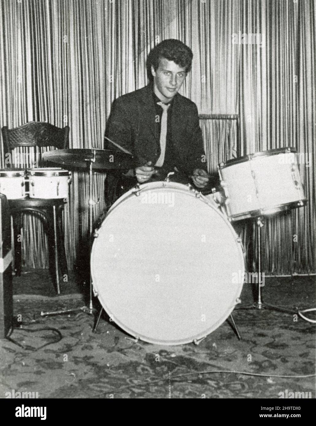 Hamburg.Germany. Pete Best at the Indra Club in 1960 when he was the ...
