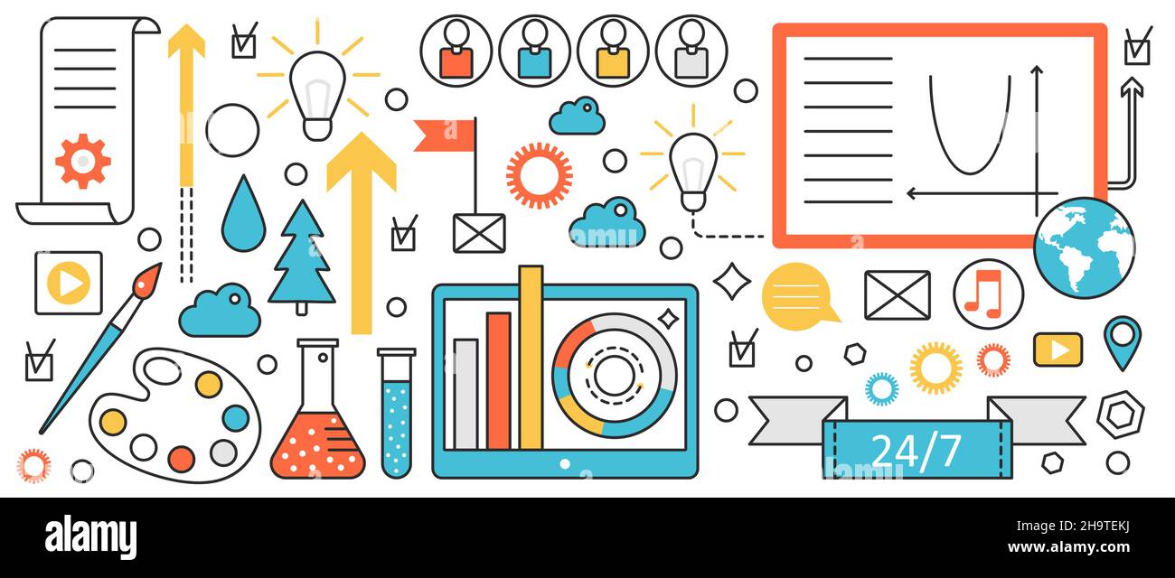 Web site development. Maintenance tools to create website graphic ...