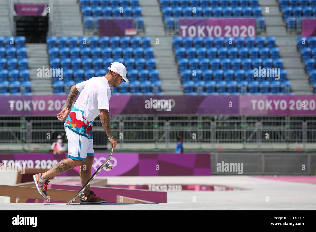 JULY 25th, 2021 - TOKYO, JAPAN: Aurelien GIRAUD of France in action ...