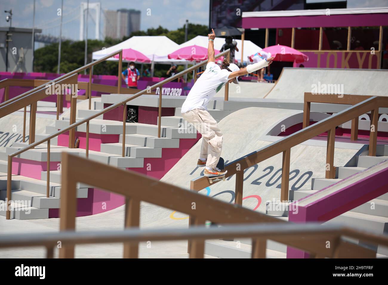 JULY 25th, 2021 - TOKYO, JAPAN: Brandon VALJALO of South Africa in ...