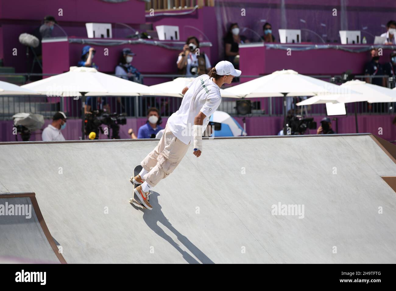 JULY 25th, 2021 - TOKYO, JAPAN: Brandon VALJALO of South Africa in ...