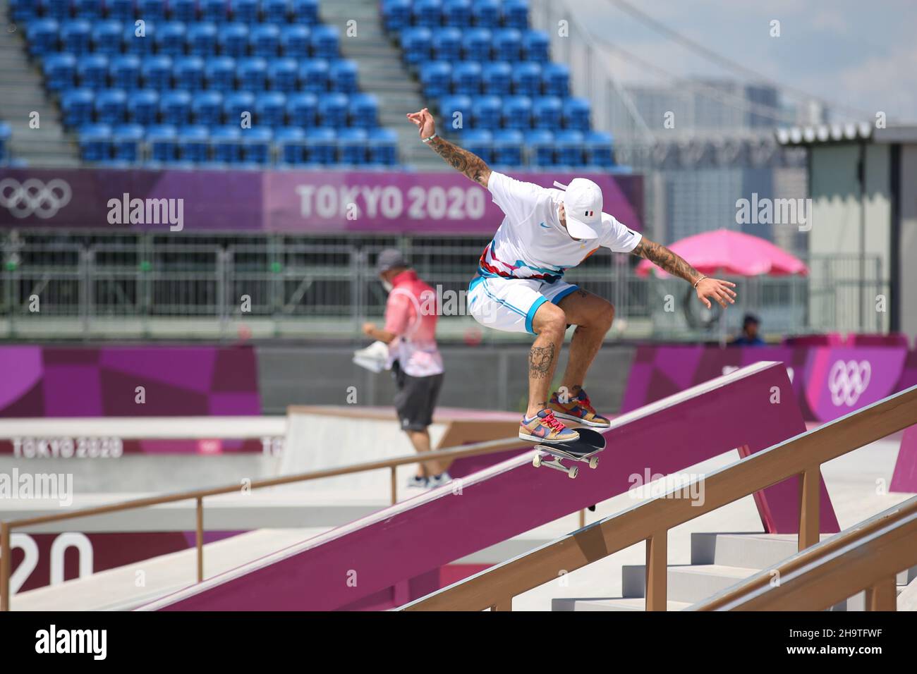 JULY 25th, 2021 - TOKYO, JAPAN: Aurelien GIRAUD of France in action ...