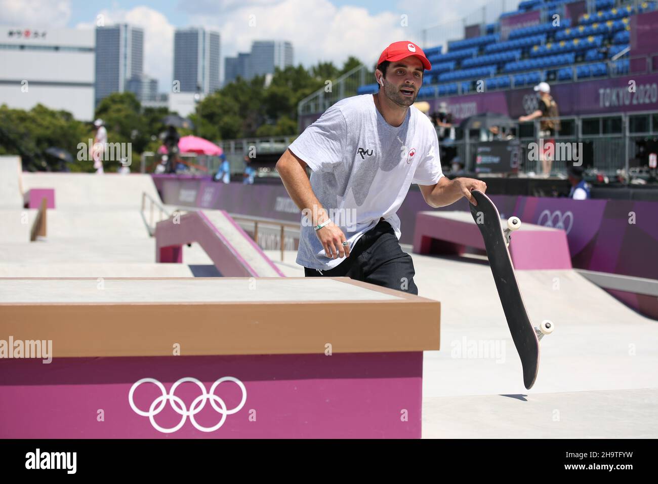 JULY 25th, 2021 - TOKYO, JAPAN: Matt BERGER of Canada in action during ...