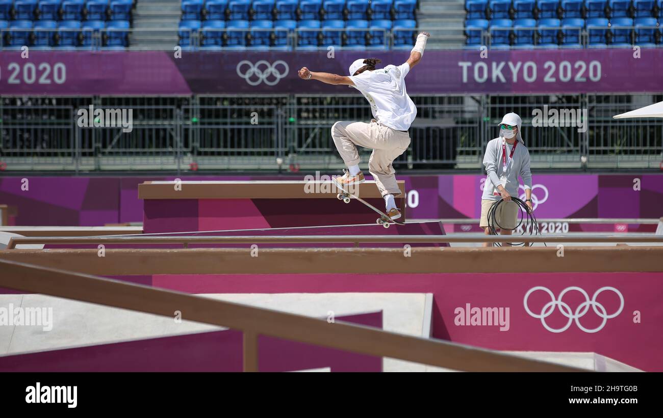 JULY 25th, 2021 - TOKYO, JAPAN: Brandon VALJALO of South Africa in ...