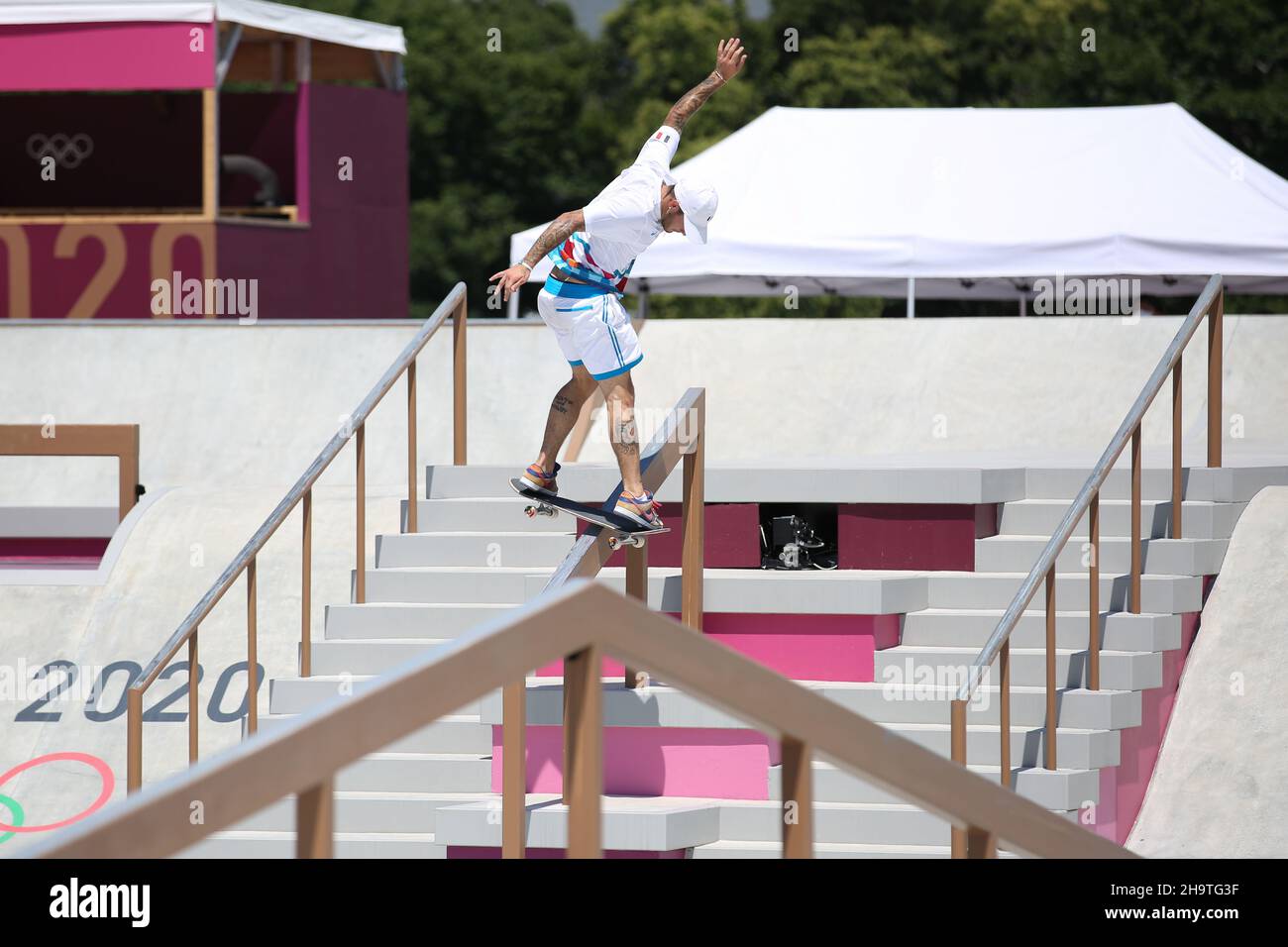 JULY 25th, 2021 - TOKYO, JAPAN: Aurelien GIRAUD of France in action ...