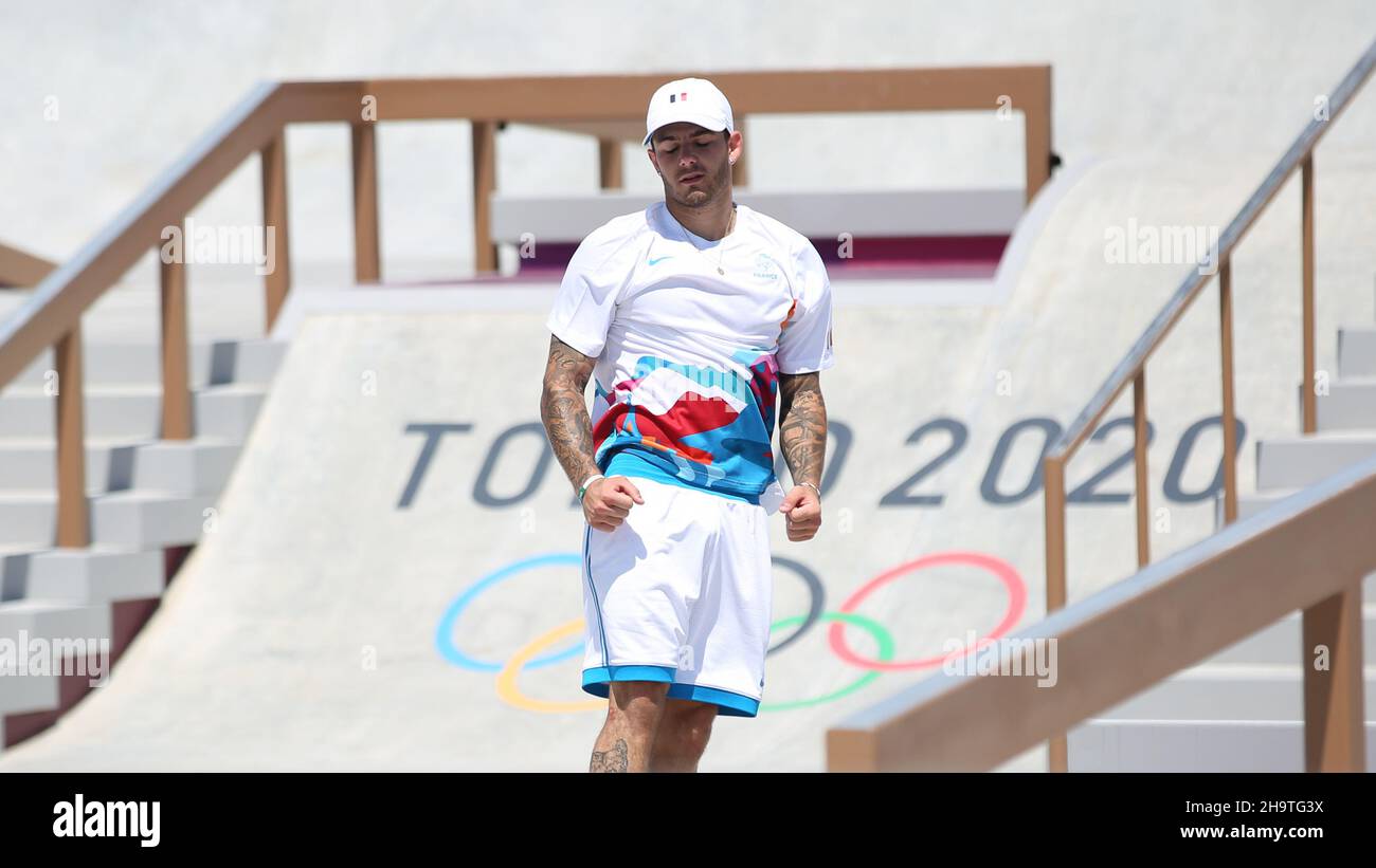 JULY 25th, 2021 - TOKYO, JAPAN: Aurelien GIRAUD of France in action ...