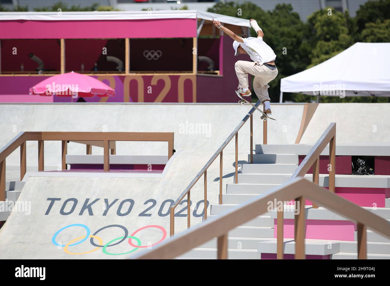 JULY 25th, 2021 - TOKYO, JAPAN: Brandon VALJALO of South Africa in ...
