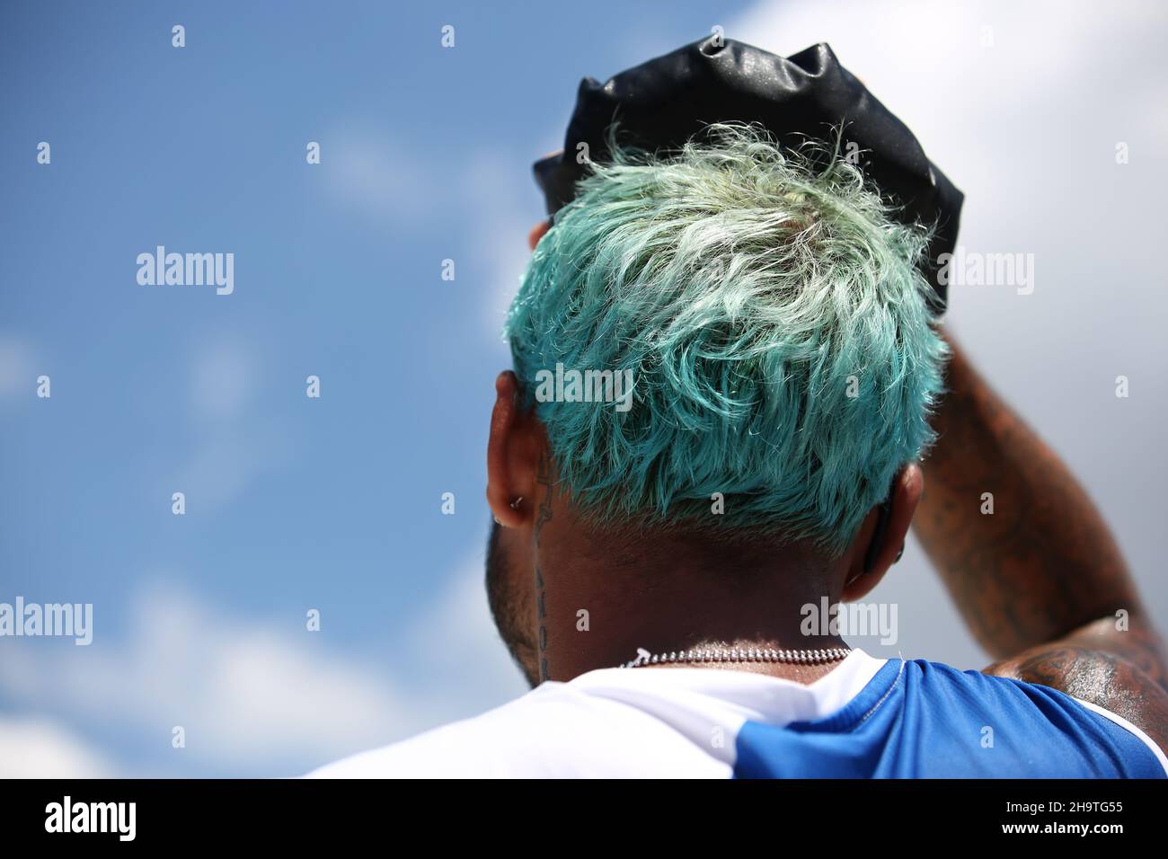 JULY 25th, 2021 - TOKYO, JAPAN: Manny SANTIAGO of Puerto Rico in action ...