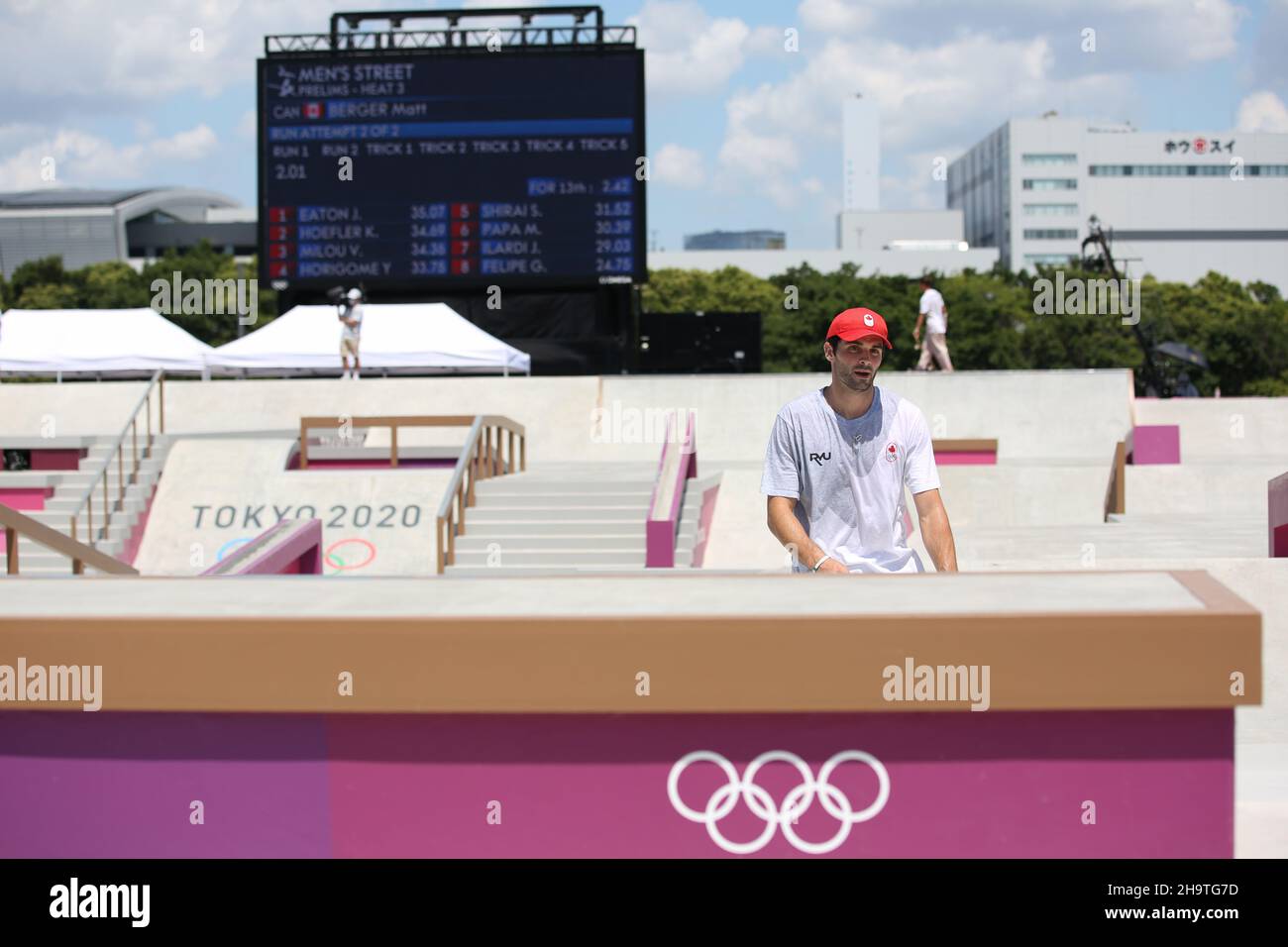 JULY 25th, 2021 - TOKYO, JAPAN: Matt BERGER of Canada in action during ...