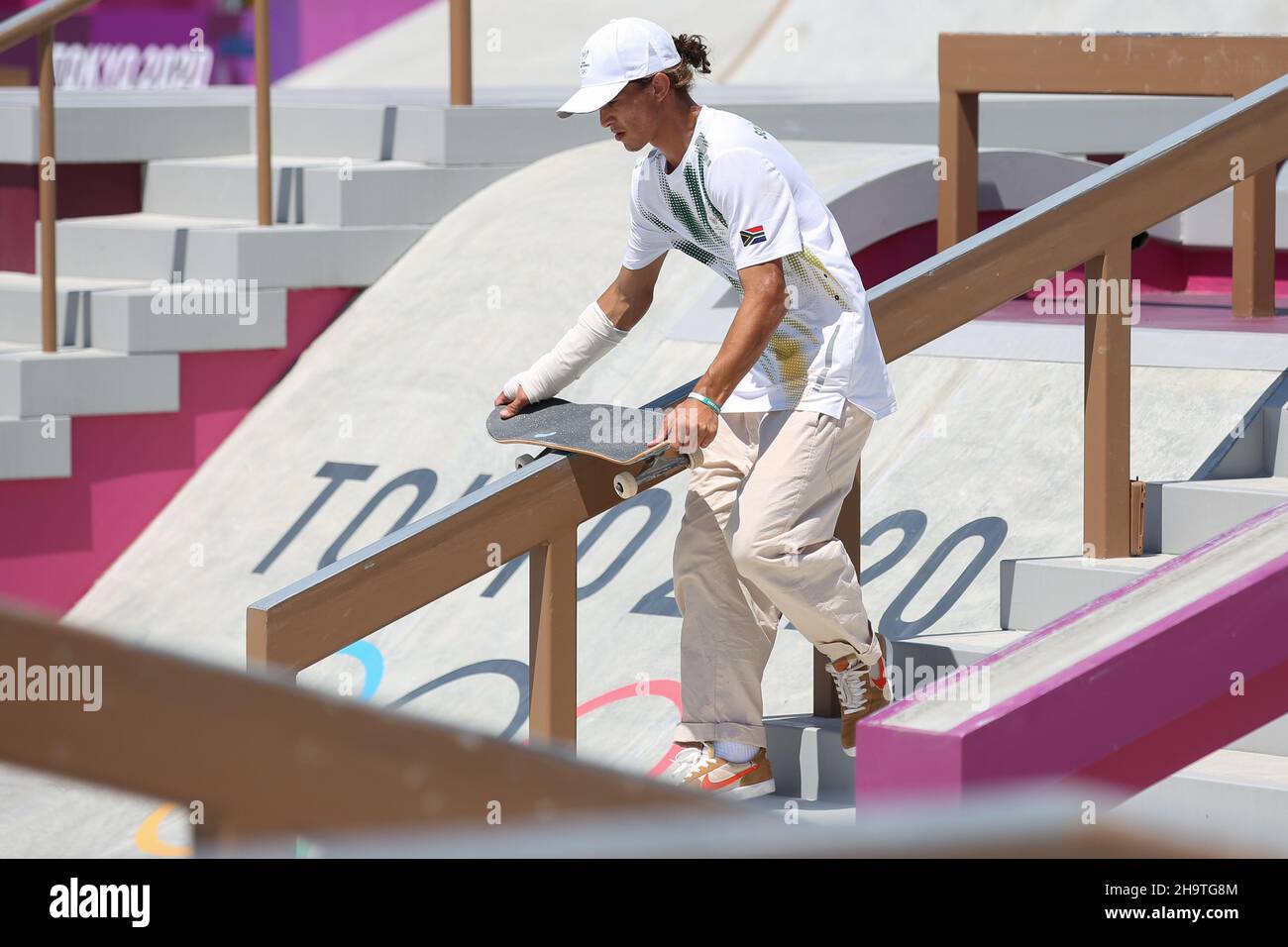 JULY 25th, 2021 - TOKYO, JAPAN: Brandon VALJALO of South Africa in ...