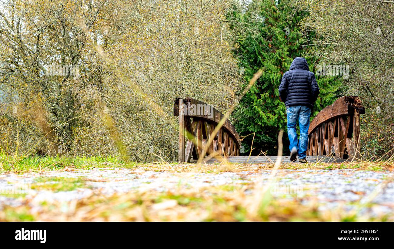 Human being walk hi-res stock photography and images - Alamy