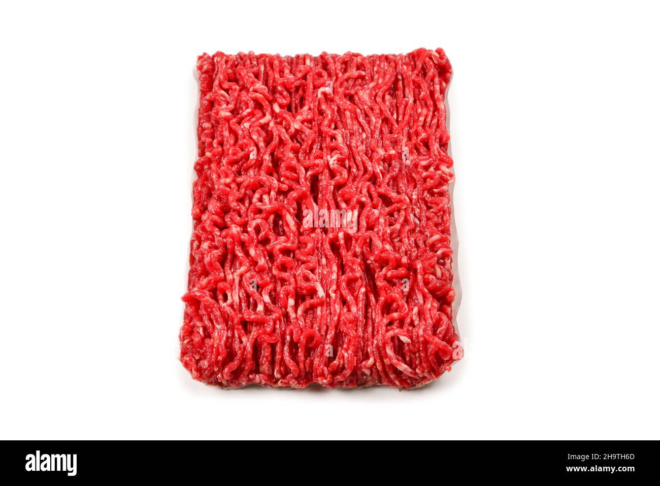 Chopped meat isolated on white background Stock Photo - Alamy