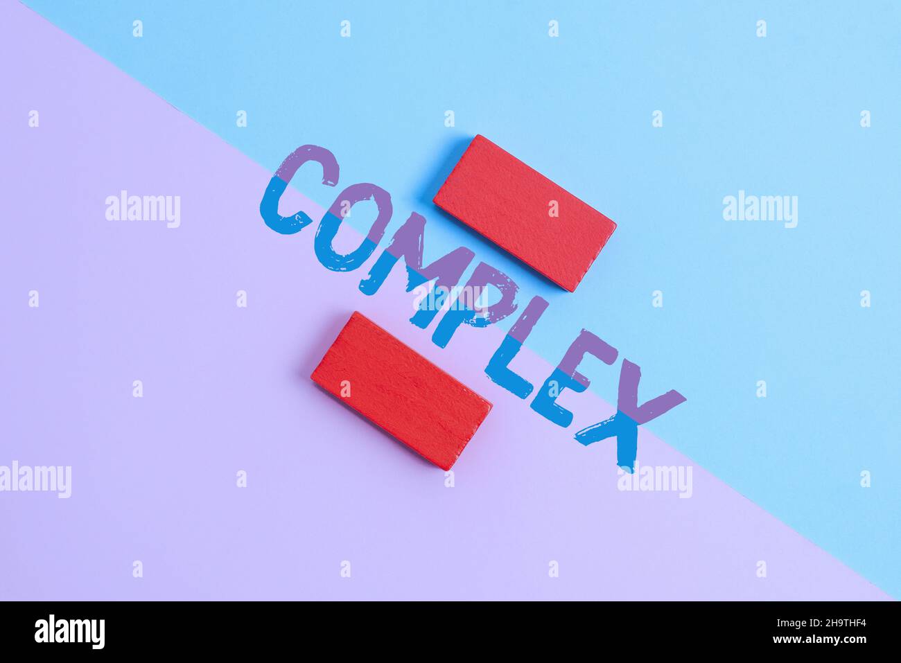 Text showing inspiration Complex. Business approach the significant ...