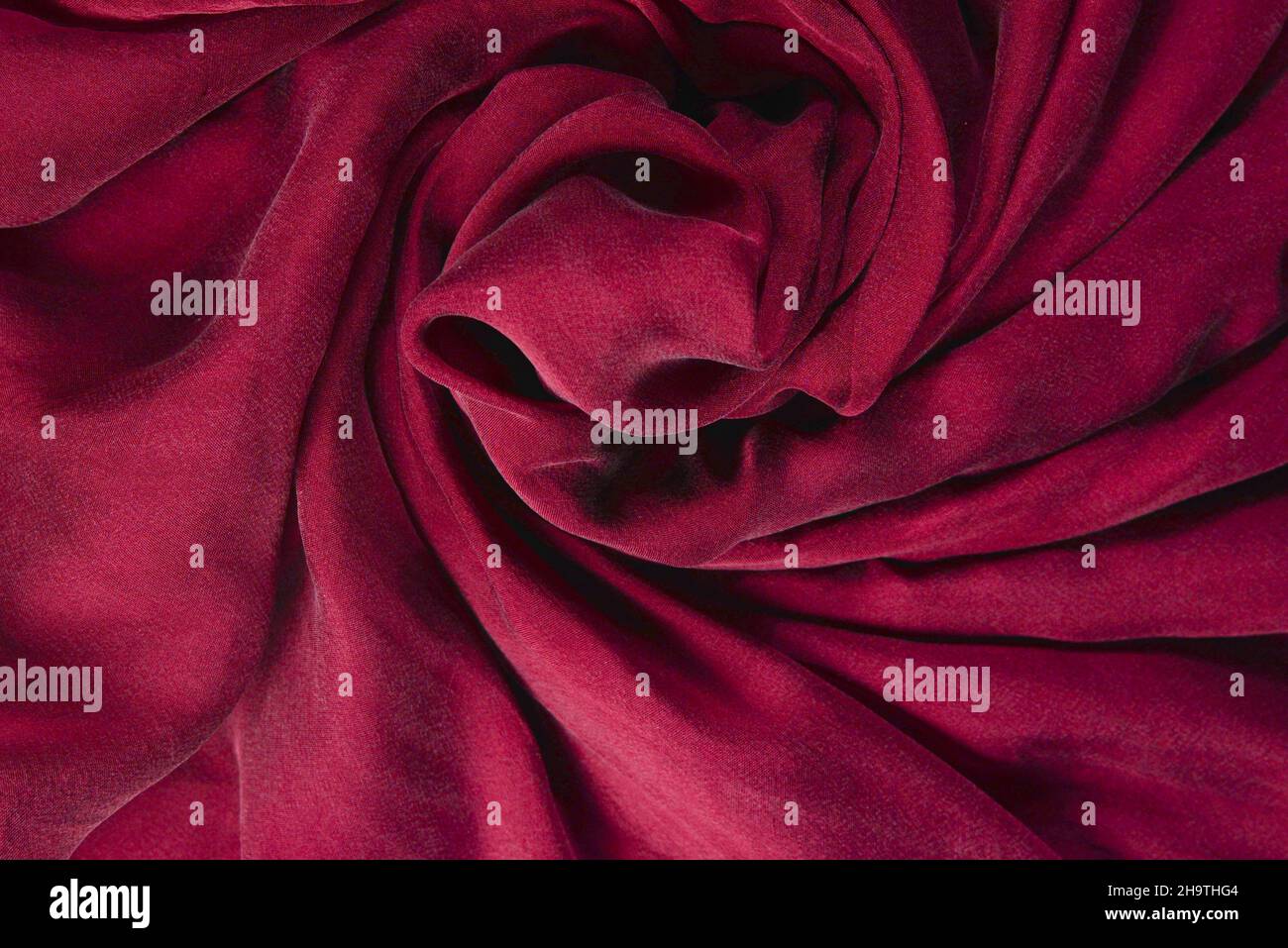 Soft smooth burgundy silk fabric background. Fabric texture Stock Photo ...