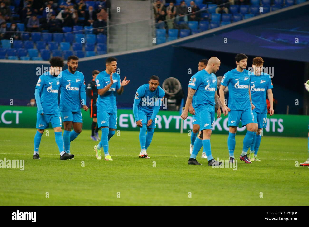 Saint Petersburg, Russia - 8 December 2021: Football, UEFA Champions ...