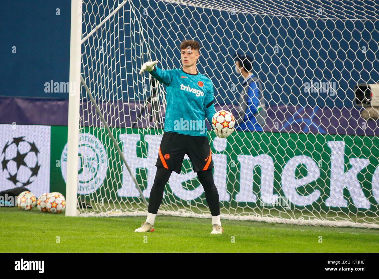 Saint Petersburg, Russia - 8 December 2021: Football, UEFA Champions ...