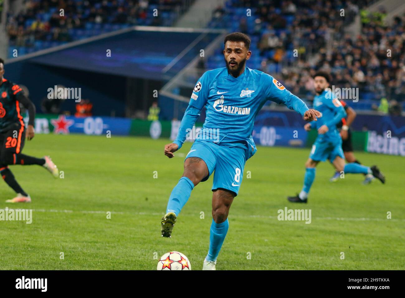 Saint Petersburg, Russia - 8 December 2021: Football, UEFA Champions ...