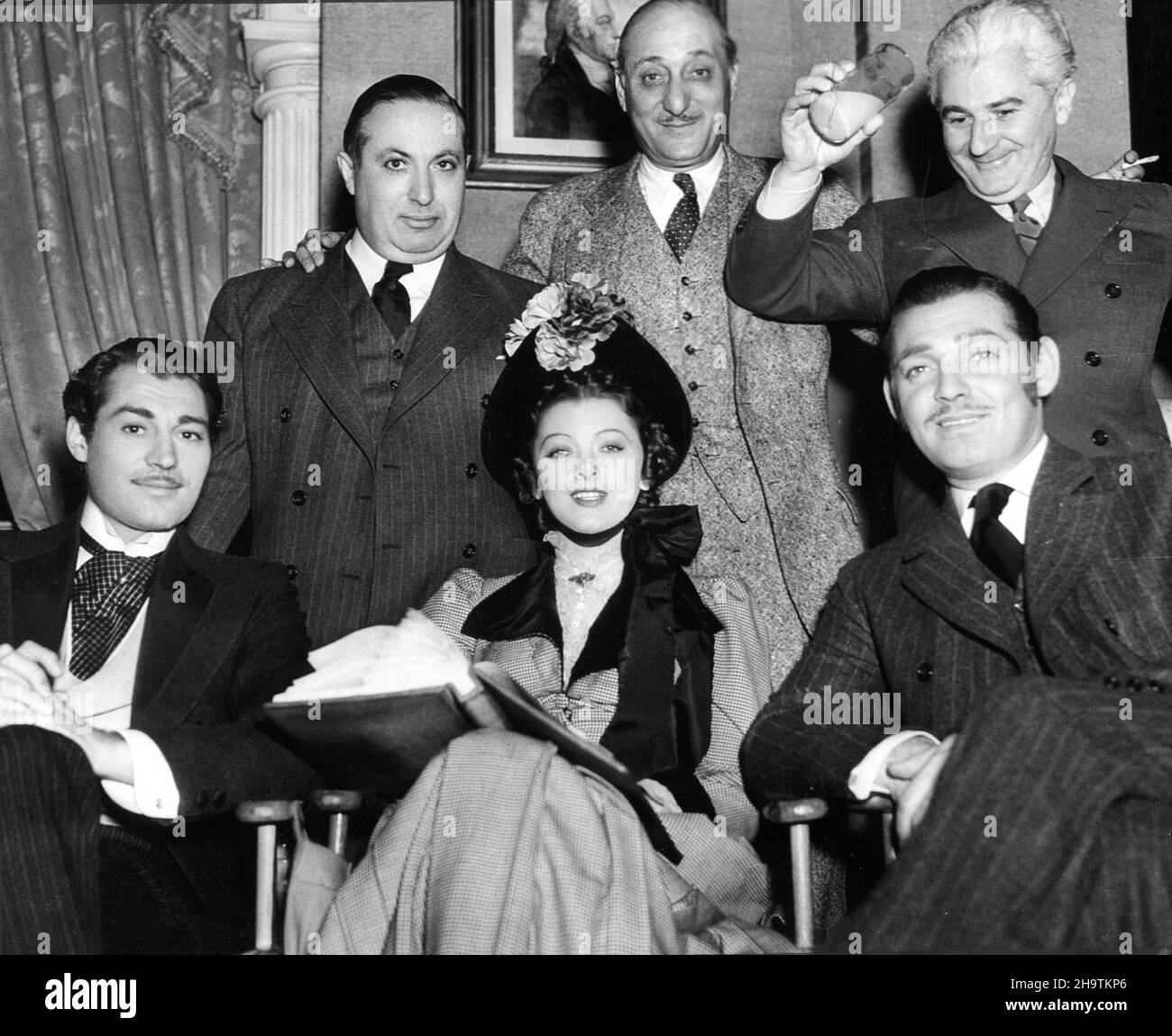ALAN MARSHAL Set Visitor JERRY MAYER MYRNA LOY Set Visitor Director ...