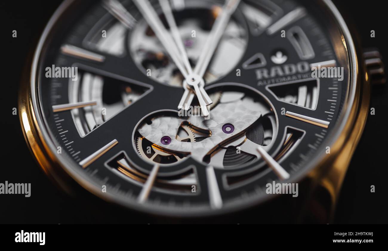 St-Petersburg, Russia - November 11, 2021: Rado True Open Heart ...