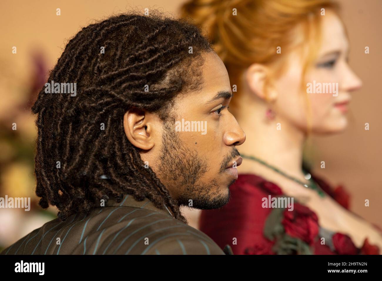 London, UK. Kevin Harrison Jr, Haley Bennett at the UK Premiere of ...
