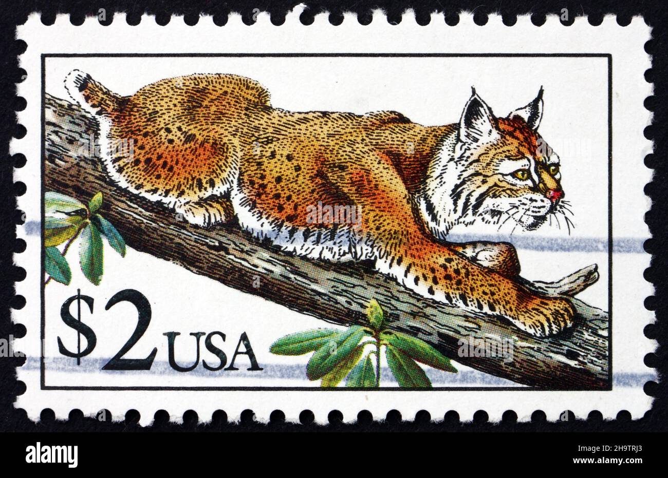 UNITED STATES OF AMERICA - CIRCA 1990: a stamp printed in the USA shows ...