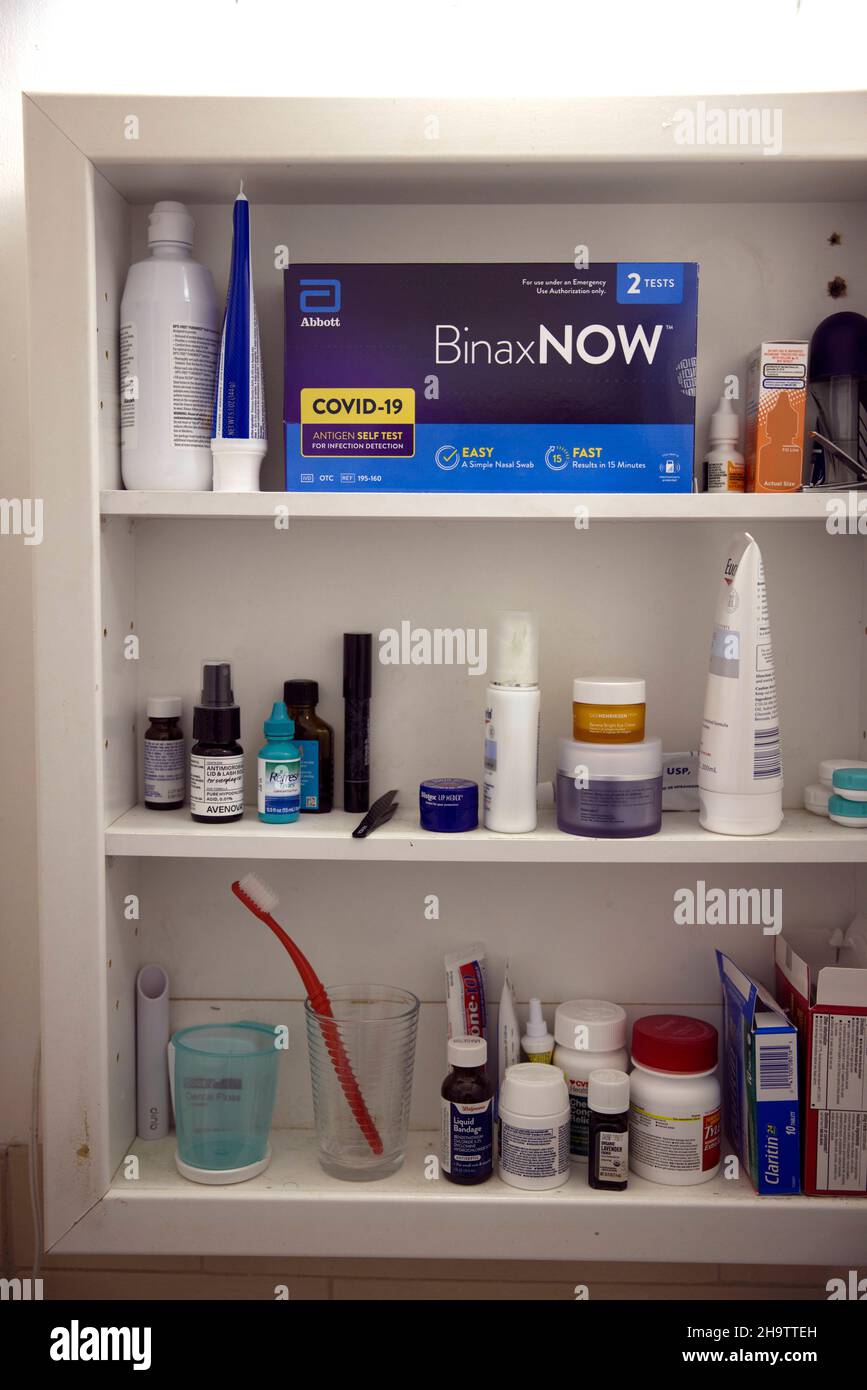 Antigen test boxes hi-res stock photography and images - Alamy